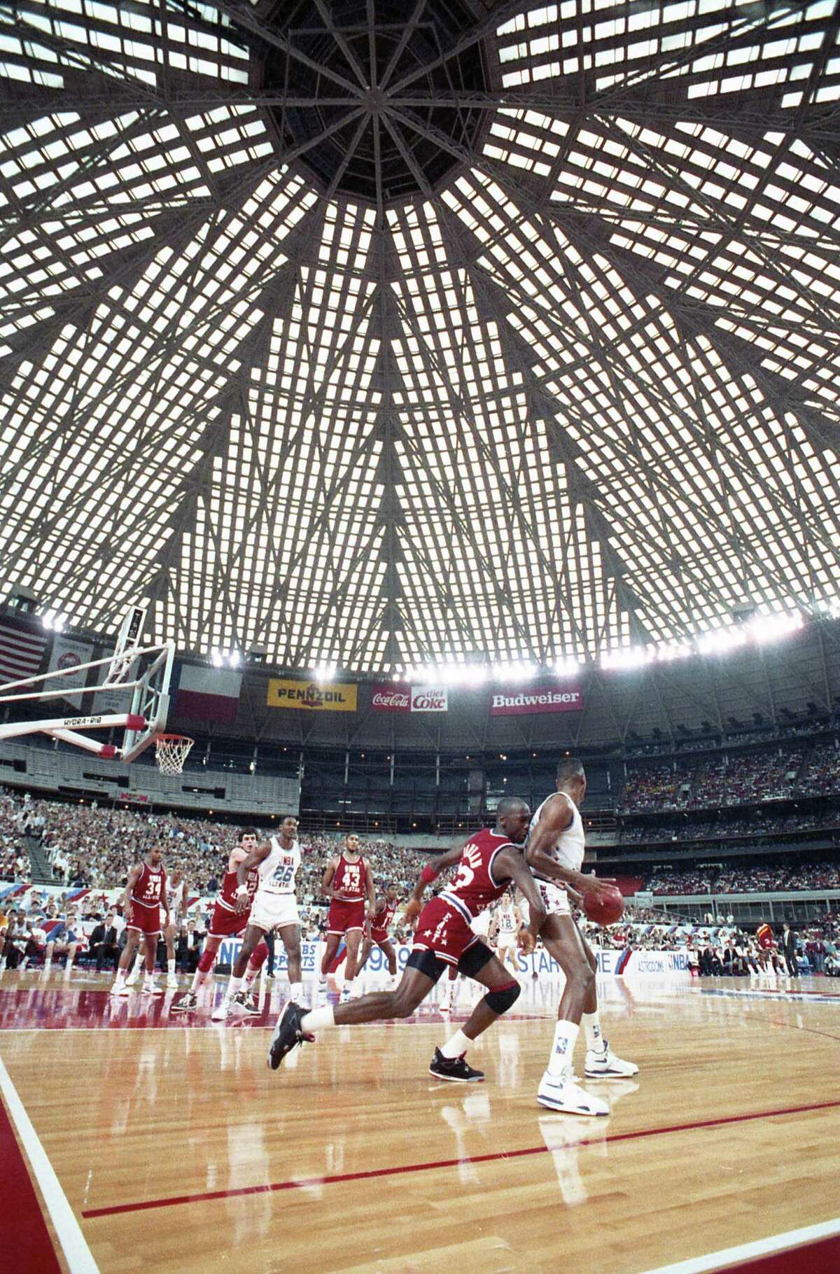 When the Astrodome hosted Michael Jordan, 1989 NBA All-Stars
