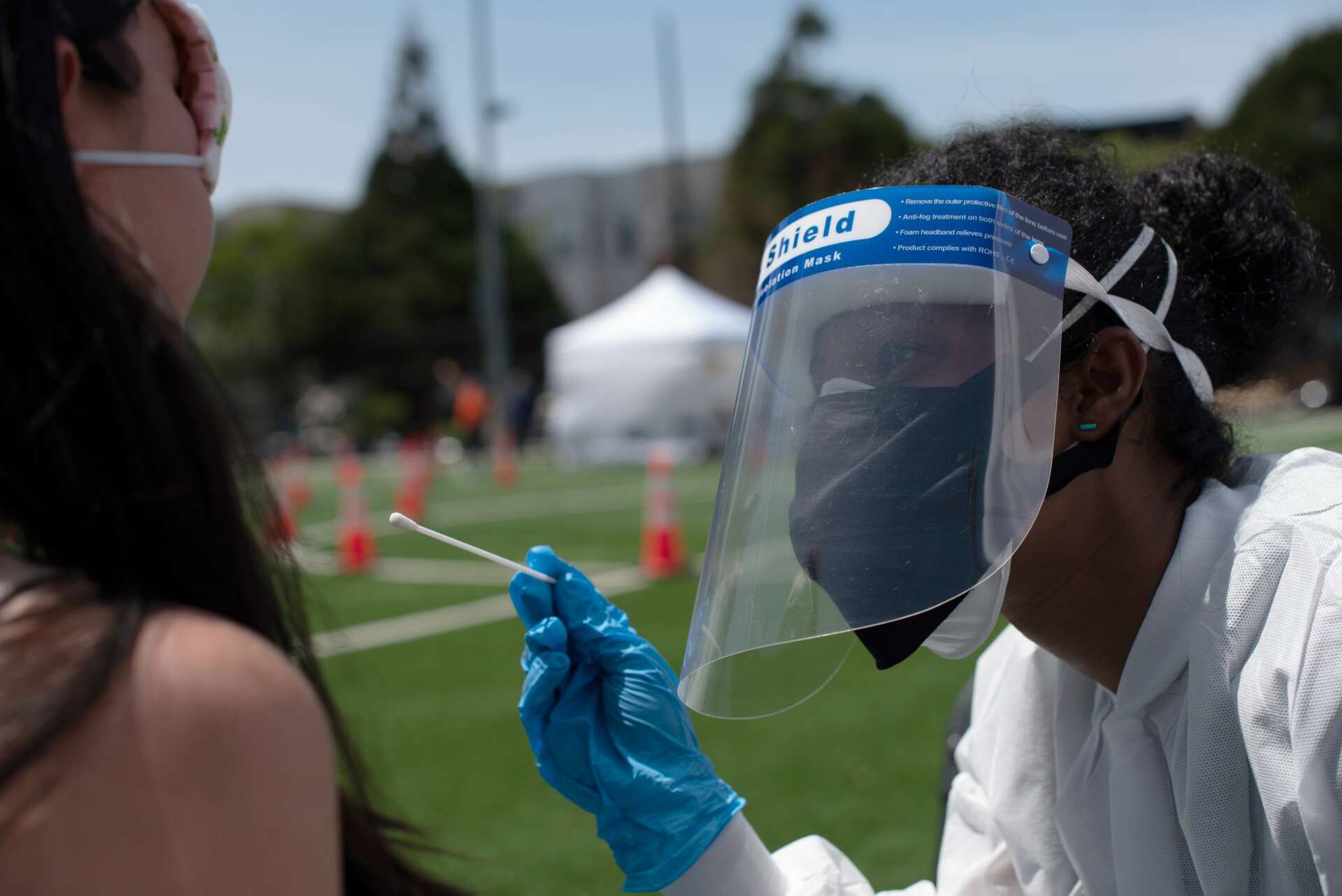 90% of people who tested positive for COVID-19 in Mission District ...