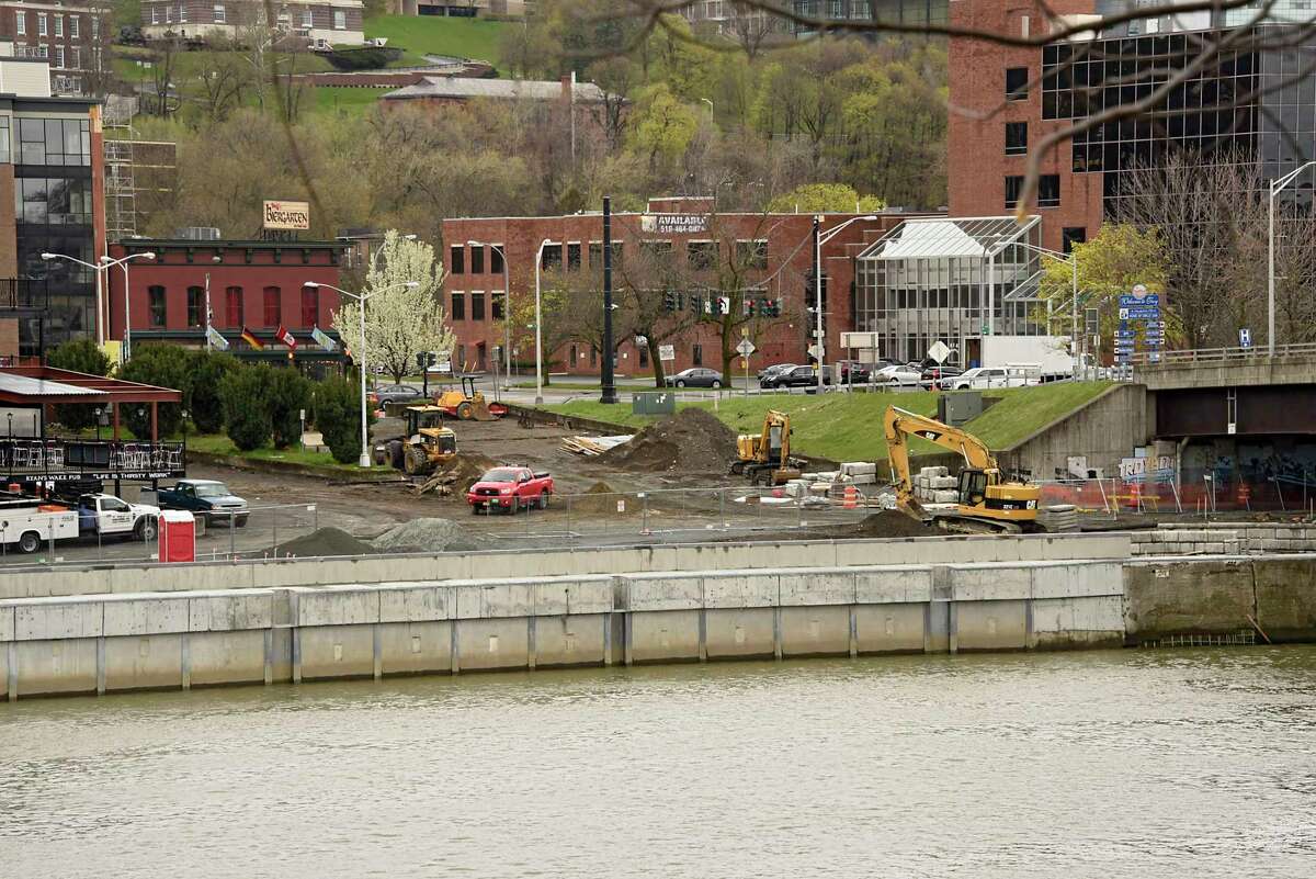 Troy sees seawall project nearly done
