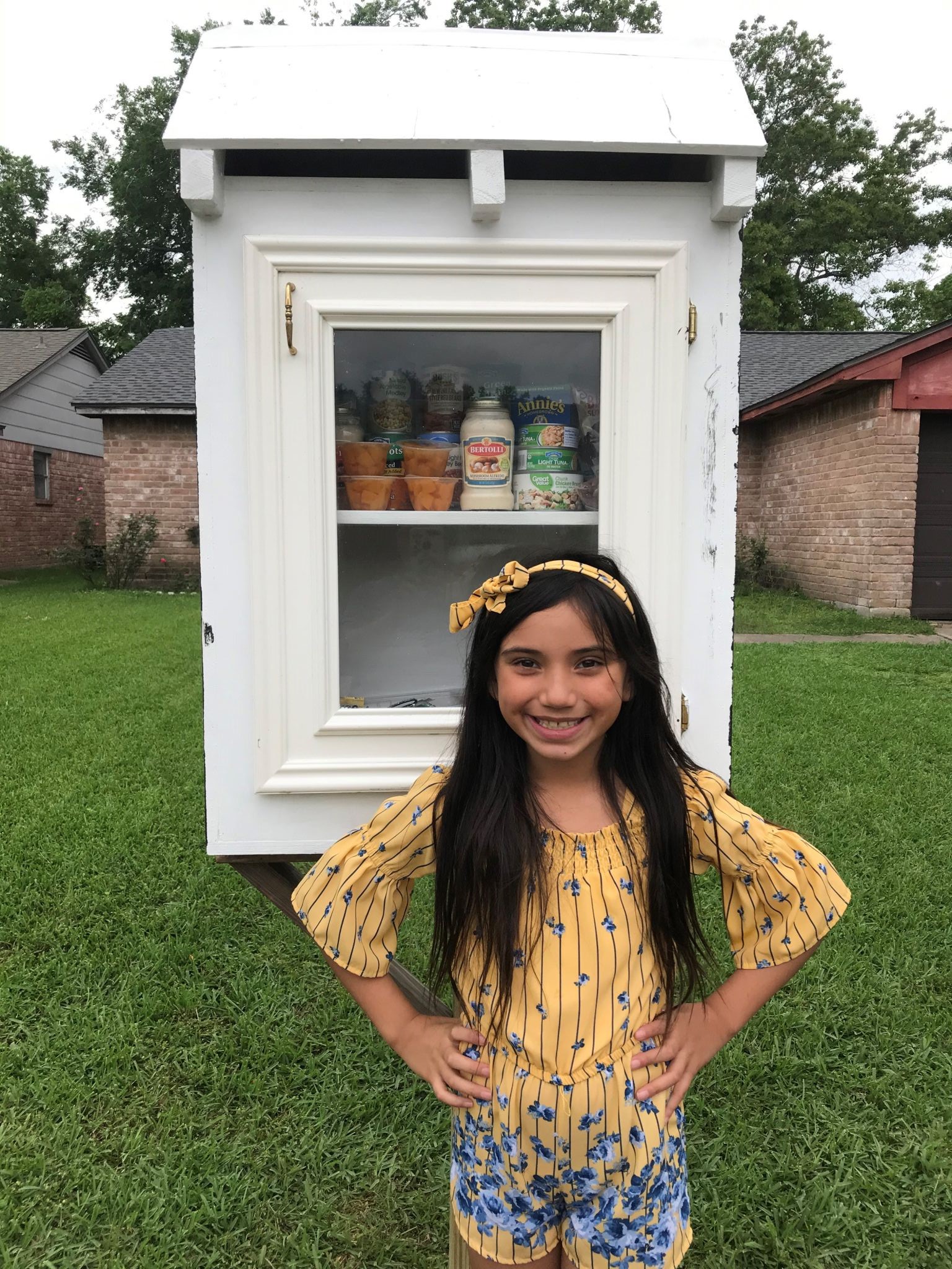 Nine-year-old Friendswood girl showing others that 'Kids can change the ...