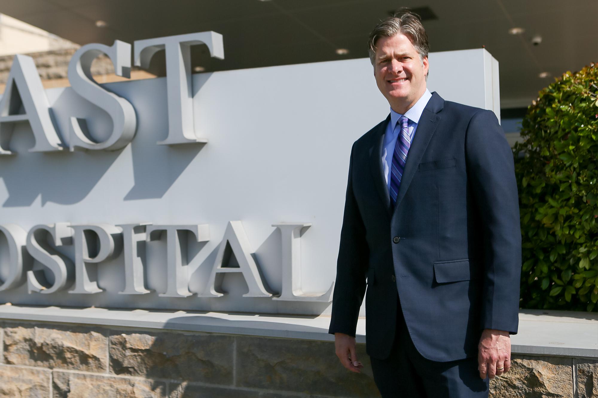 Hospital exec discusses pandemic, peak in local cases
