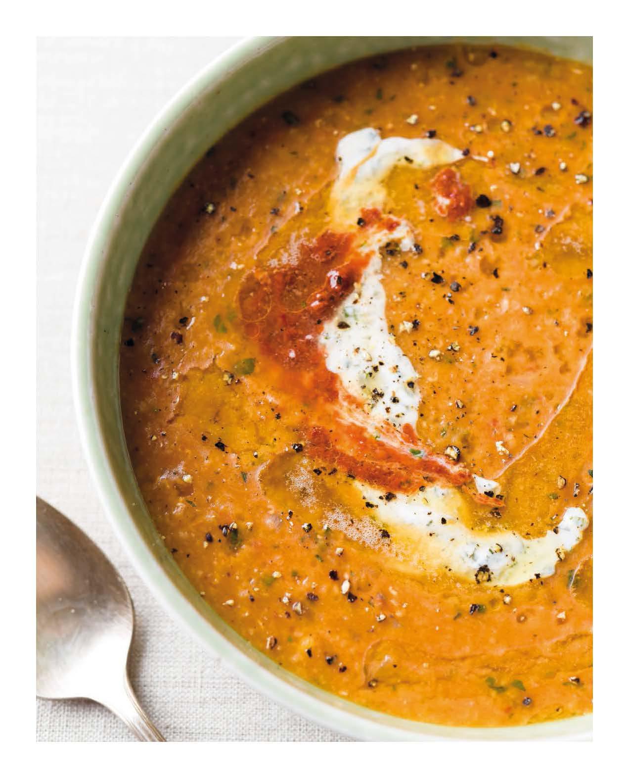 Recipe: Red Lentil and Bulgur Soup with Browned Butter and Yogurt