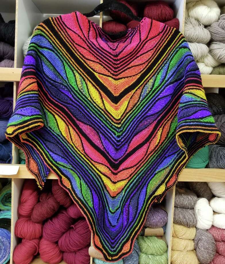 Focus on Fiber: The butterfly shawl: A harbinger of spring knitting ...