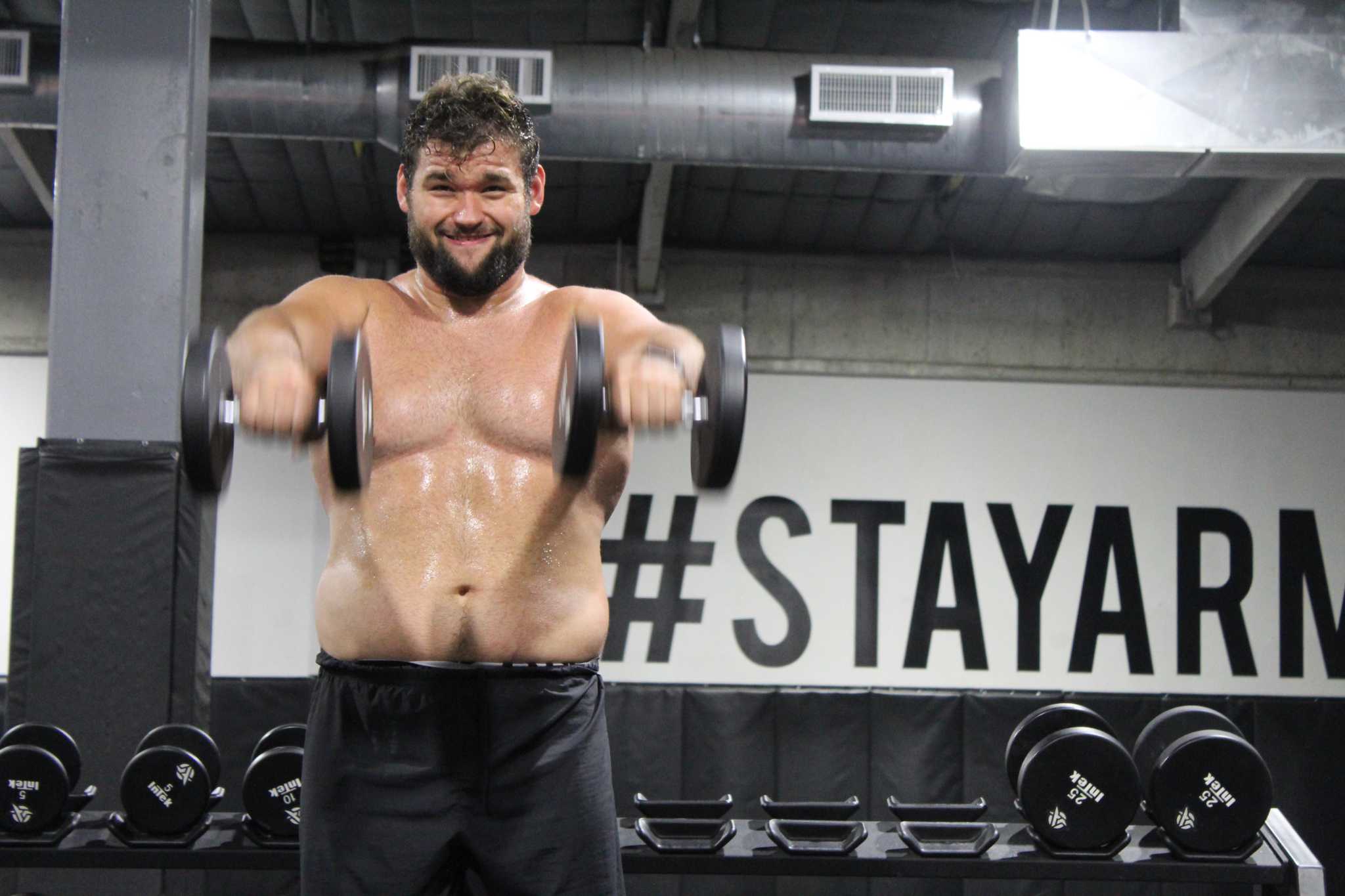 Texas tackle, Atascocita grad Sam Cosmi gains knowledge at OL Masterminds