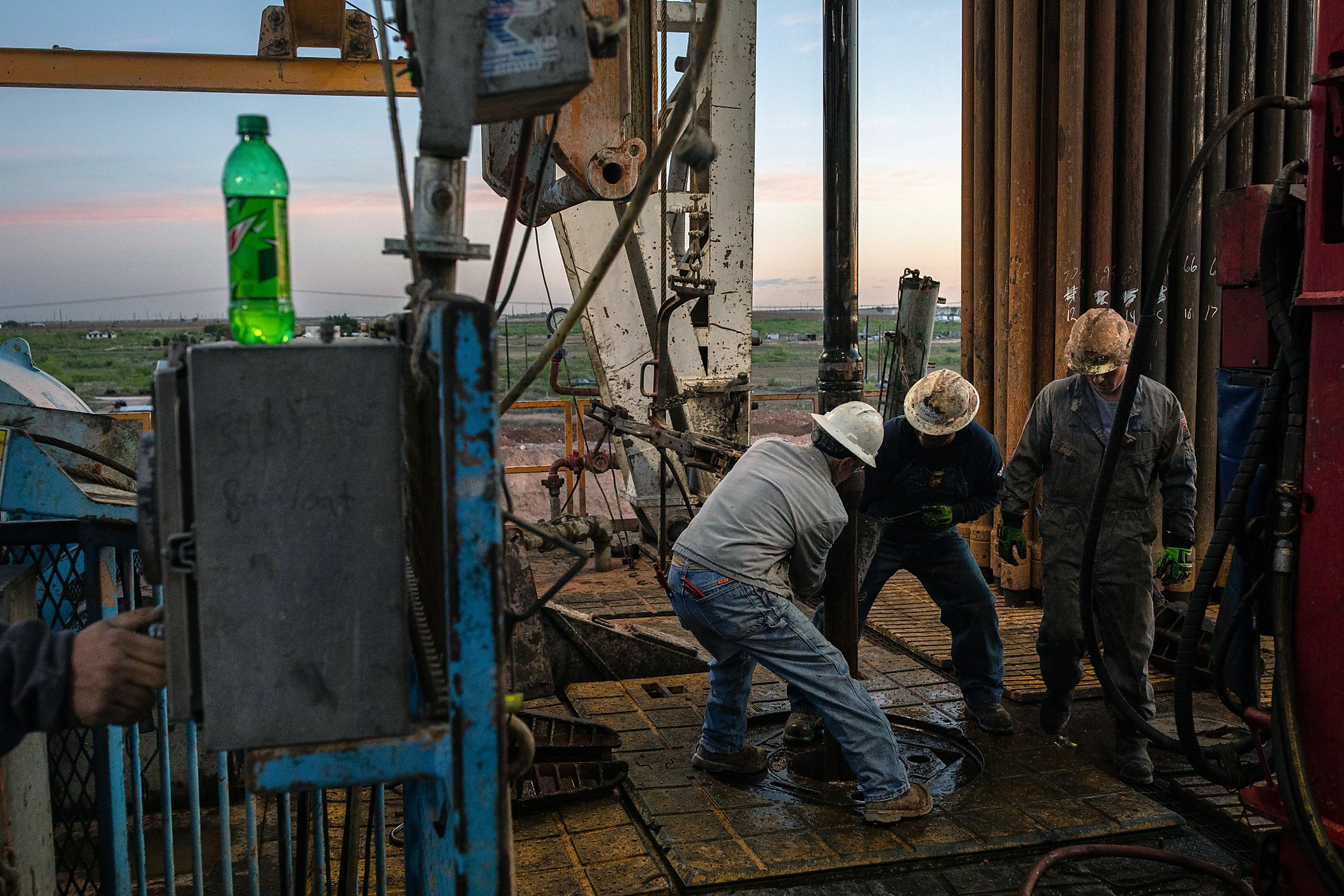 Oil hits March high with transition stoking rally across markets