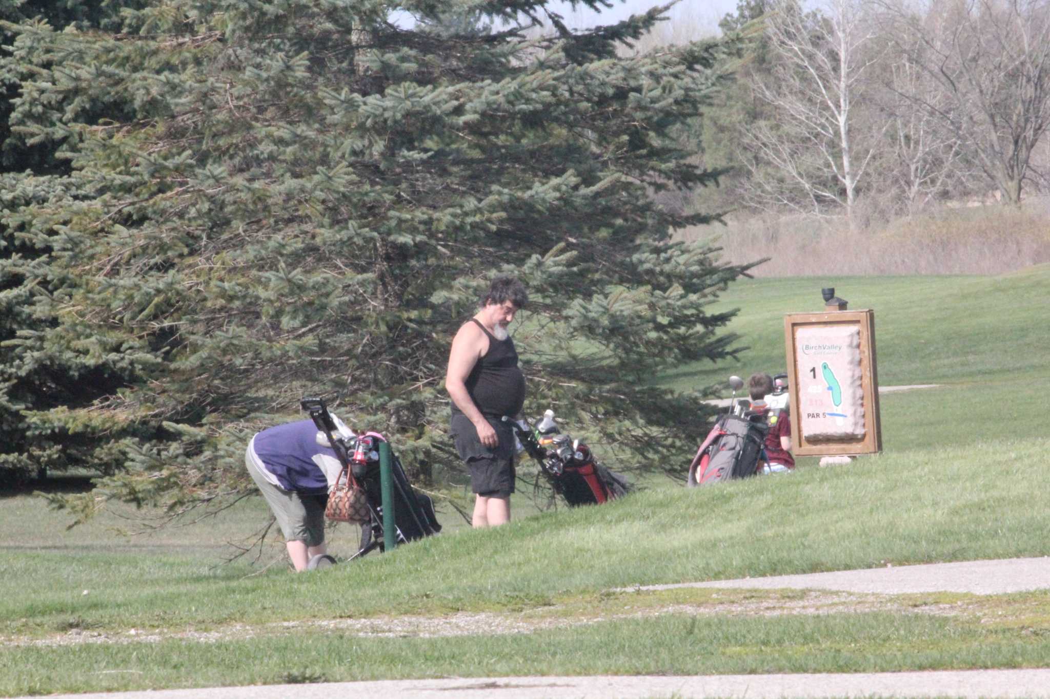 Evart golf course opened on Friday