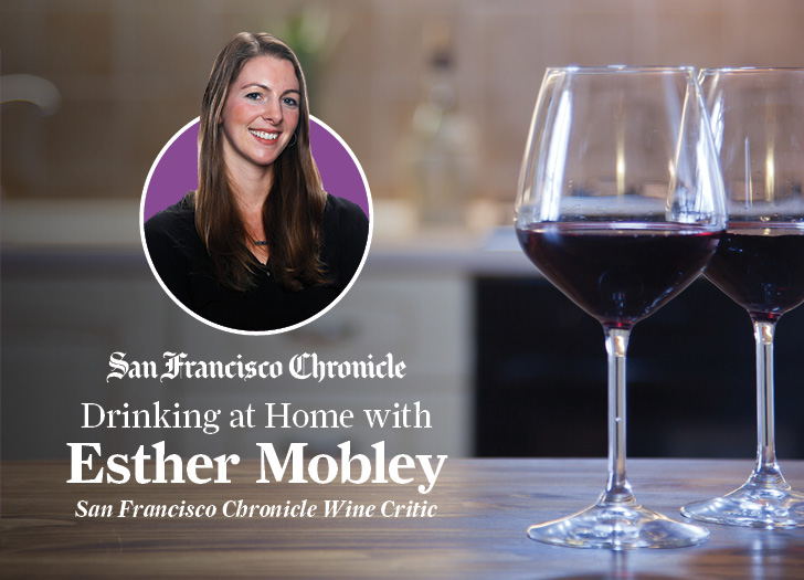 Drinking at home with Esther Mobley