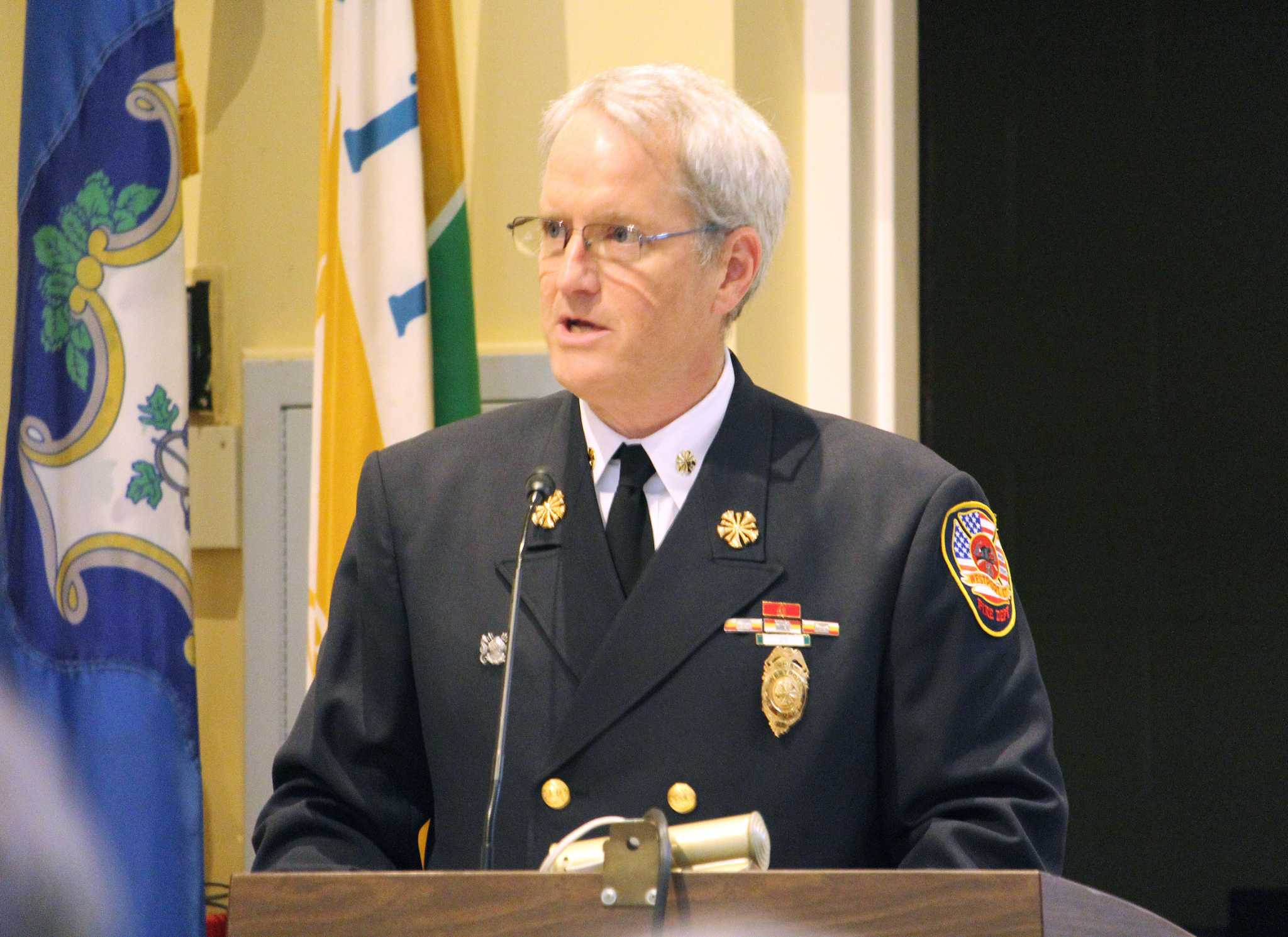 Union’s dispute with Westport fire chief goes public