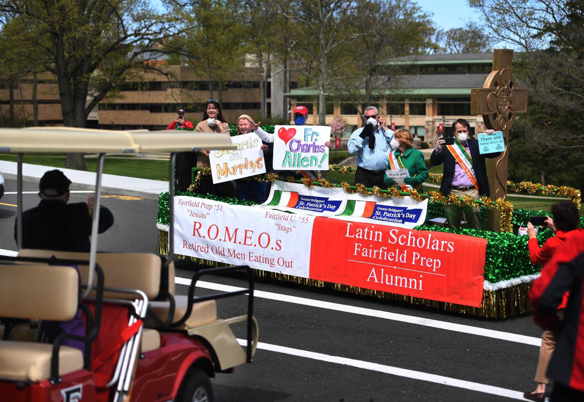 The Rev. Charles Allen retires from Fairfield University, Fairfield Prep