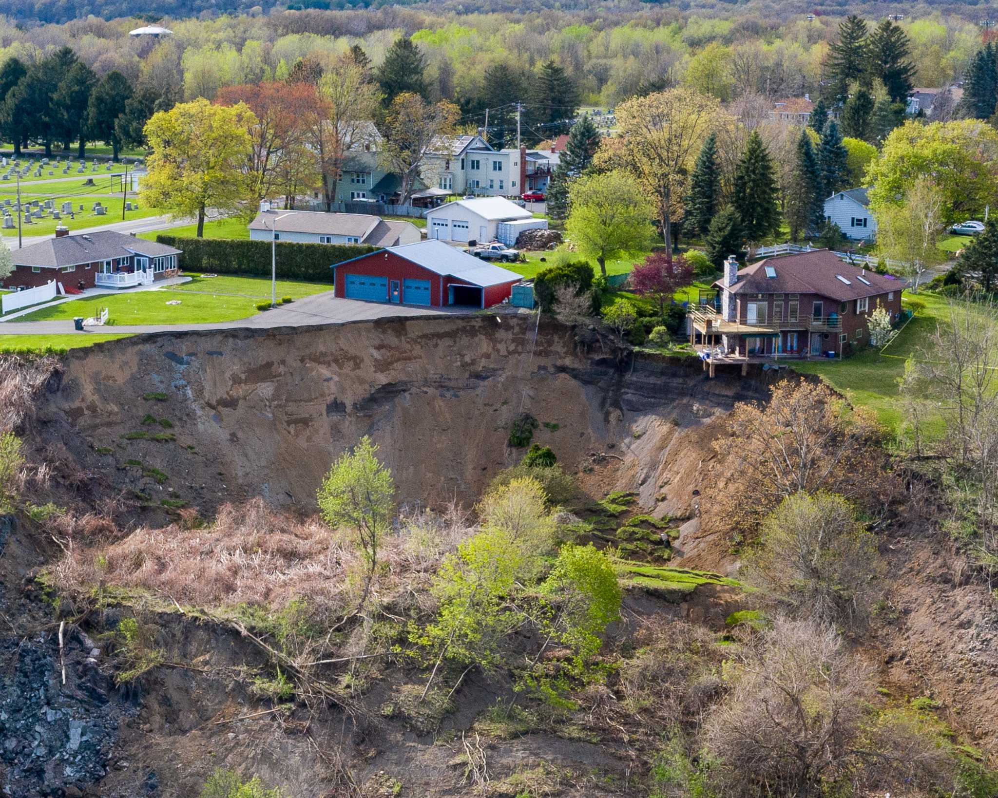 Waterford cliff continues to crumble
