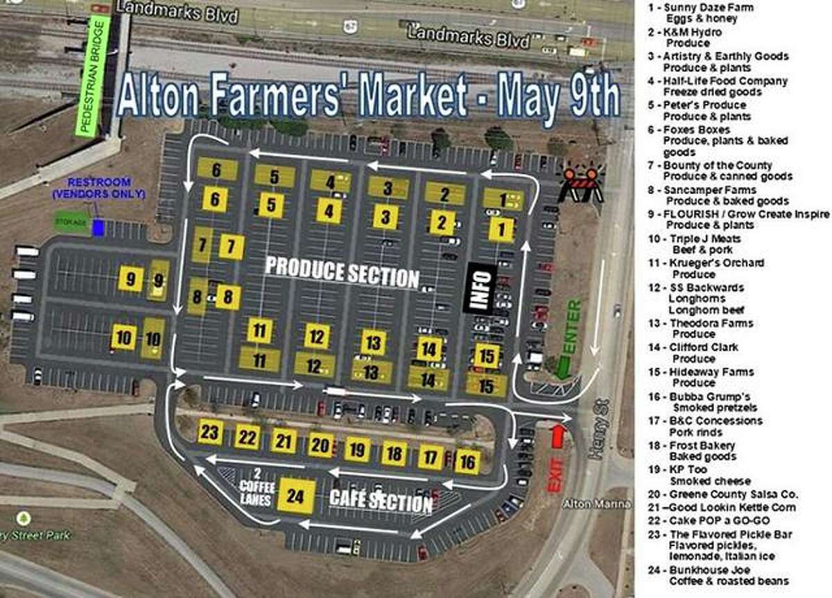 Alton Farmer's Market begins Saturday. Here's how it'll work.