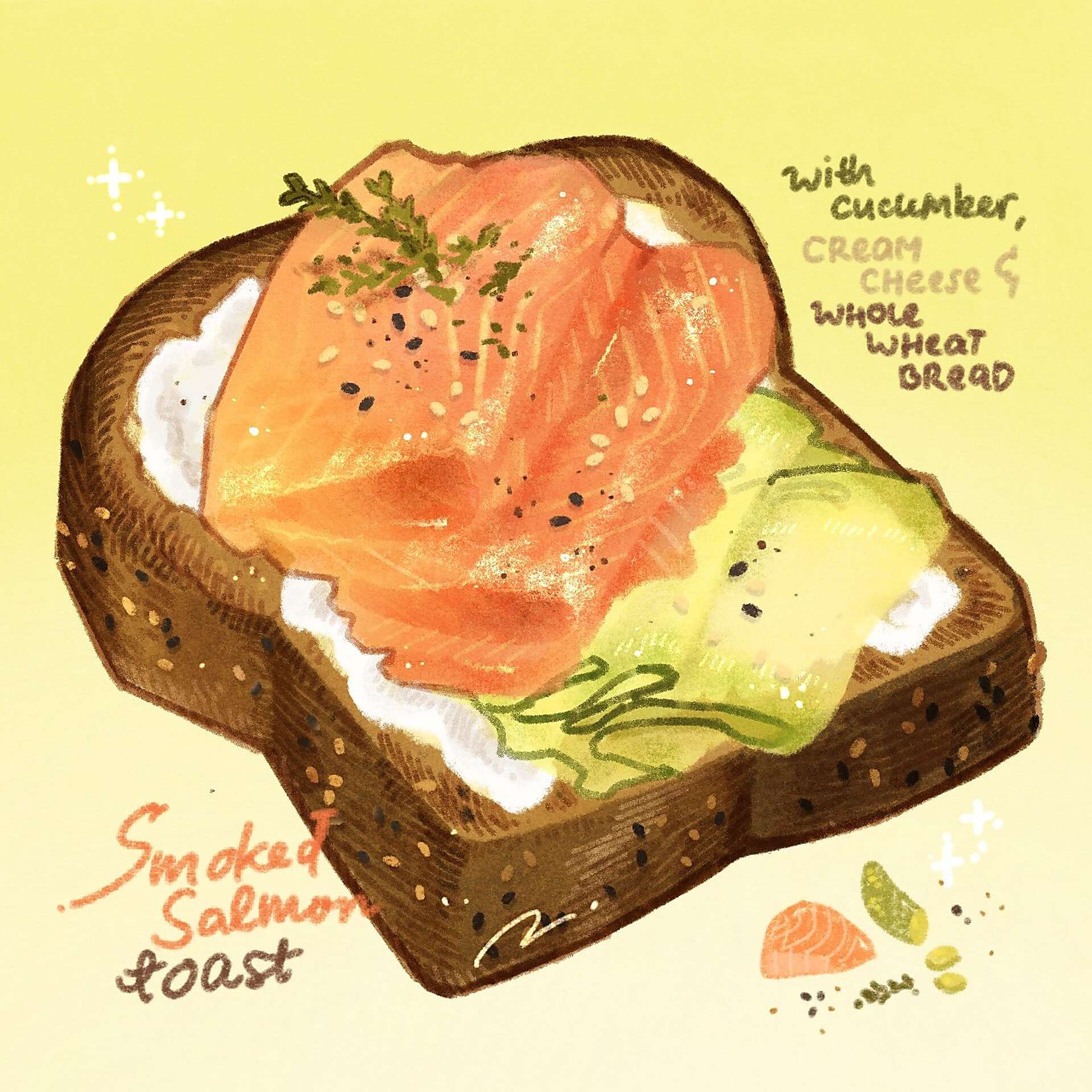 Toast—thick, fluffy and crisp—is this artist’s unlikely muse