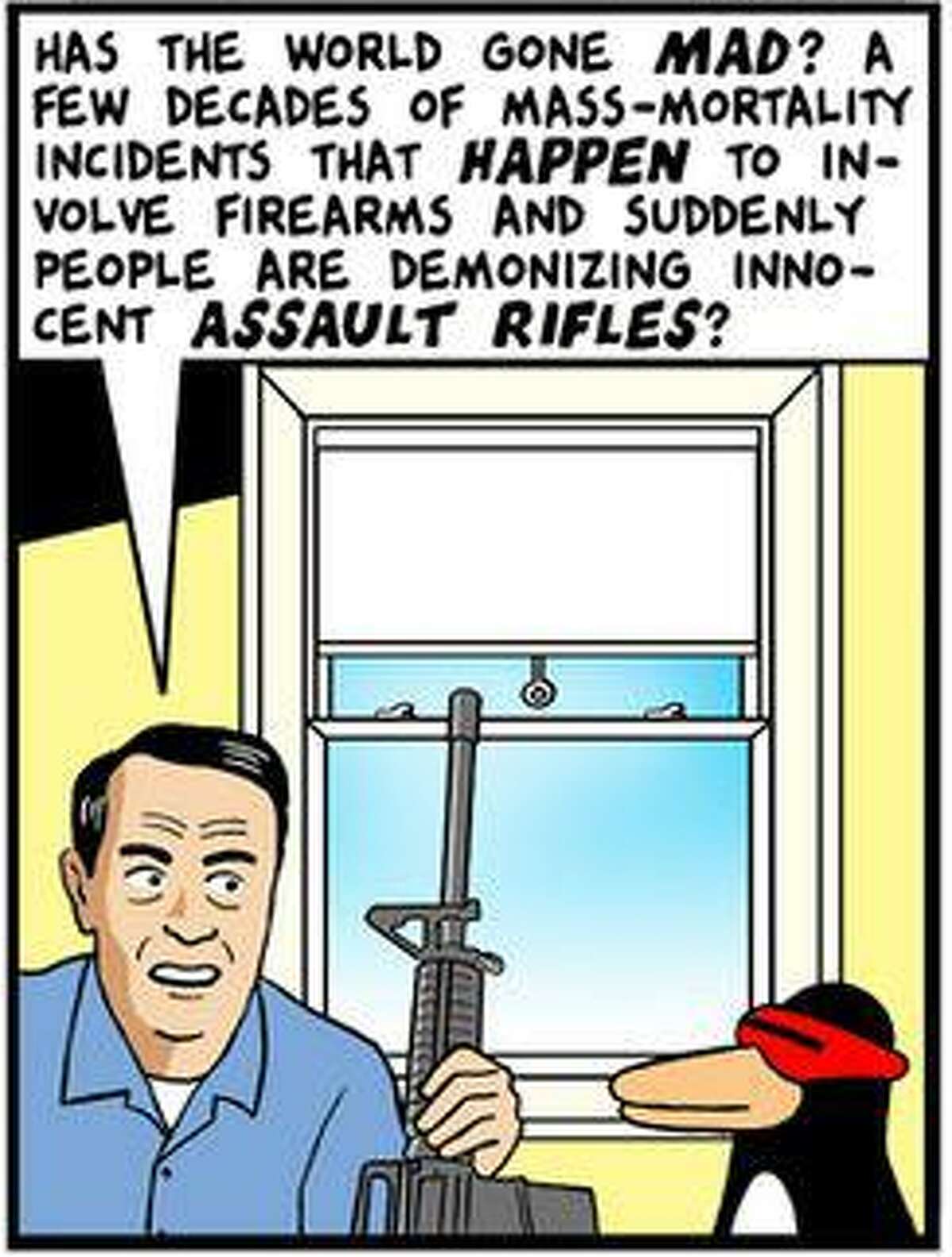 New pet cat offers comfort for cartoonist Tom Tomorrow during ...