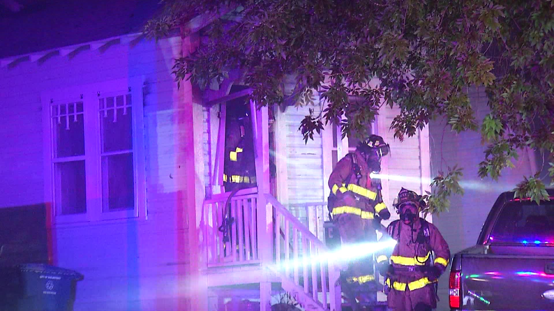 Update: Gas line explosion heard before house fire on East Side