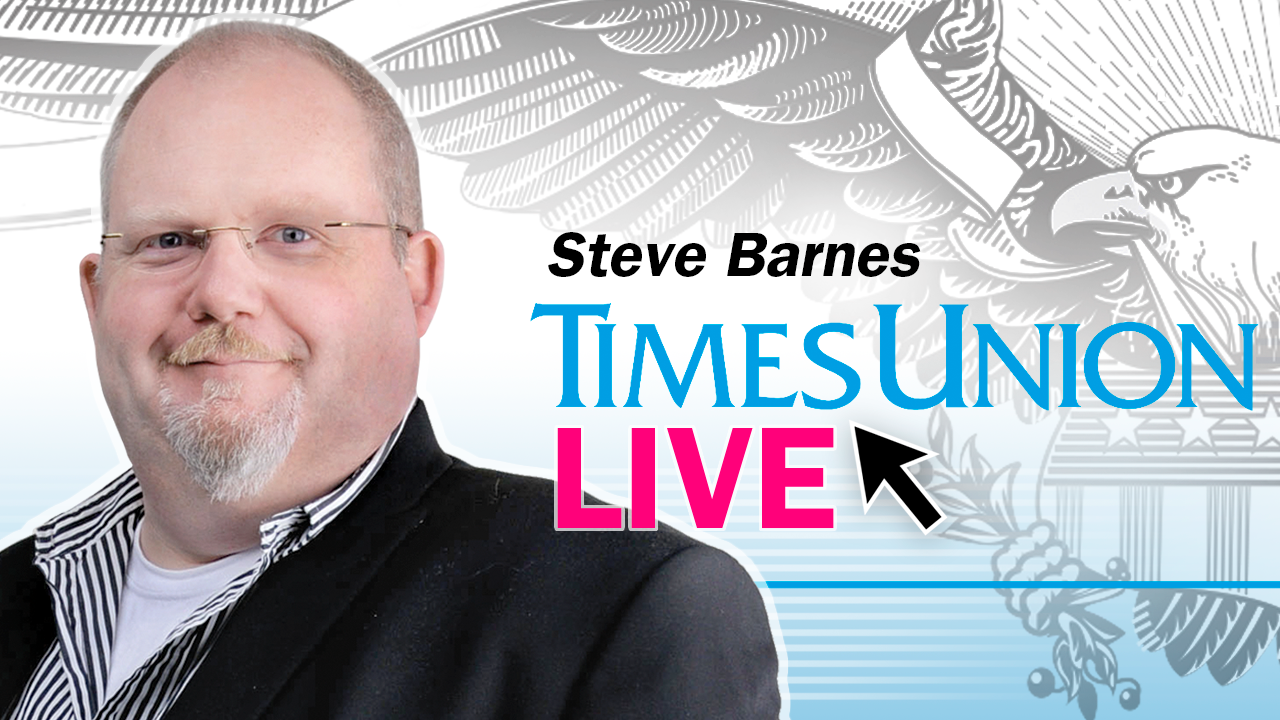 Times Union Live: Steve Barnes at 1 p.m. Tuesday with Dominick Purnomo