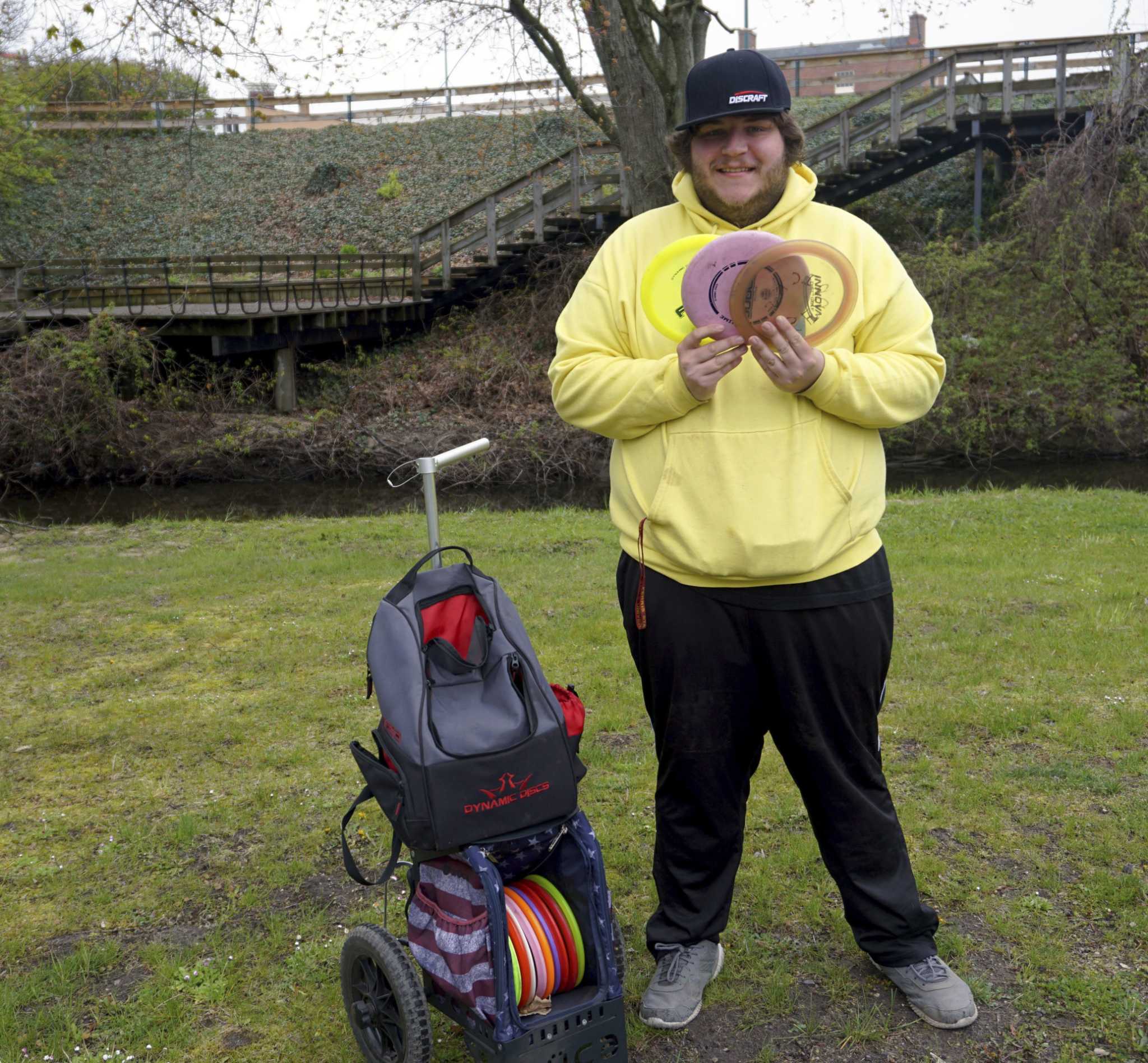 Quarantine-or-not, local disc-golfer always down for a round or three