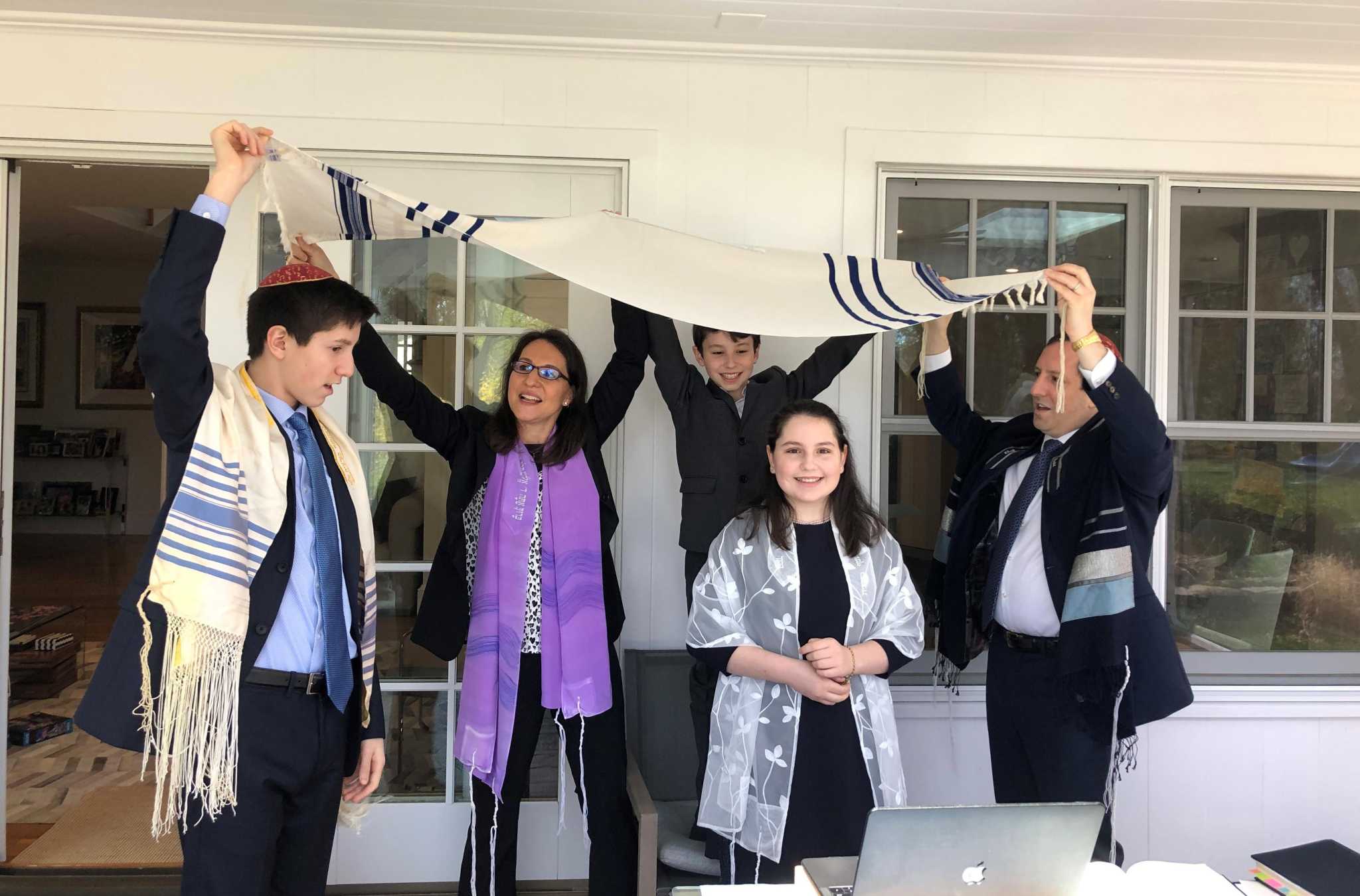 Temple Sholom celebrates ‘backyard bar and bat mitzvahs’ in the age of ...