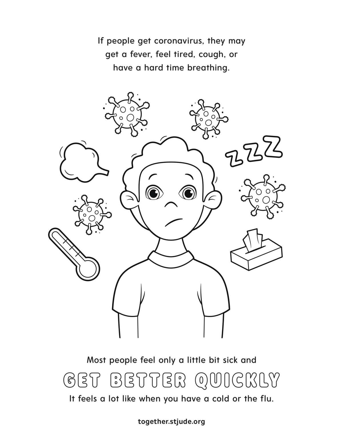 St. Jude creates "Learn About Coronavirus" coloring book for children