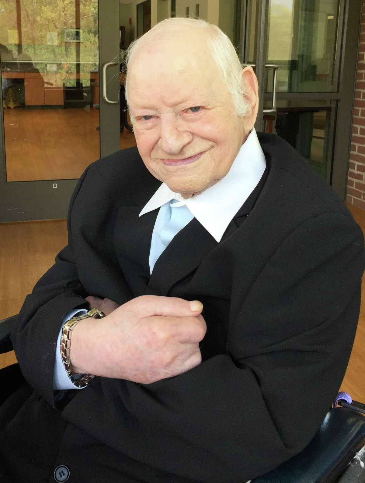 Centenarian celebrates milestone at Nathaniel Witherell in Greenwich