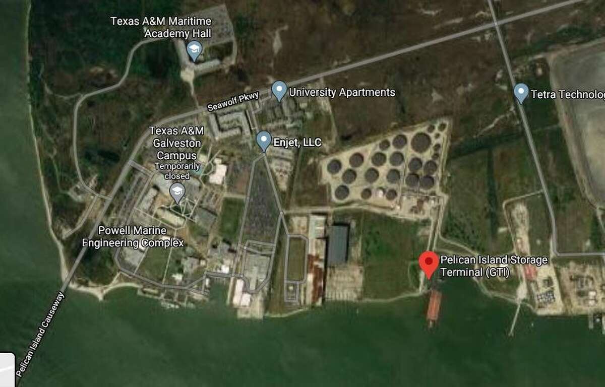 Two injured after oil storage tank explodes in Galveston, officials say