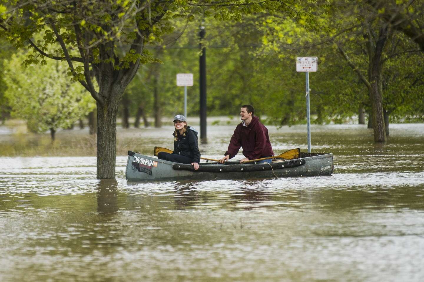 Photos show rising rivers as Midland, Gladwin counties flood