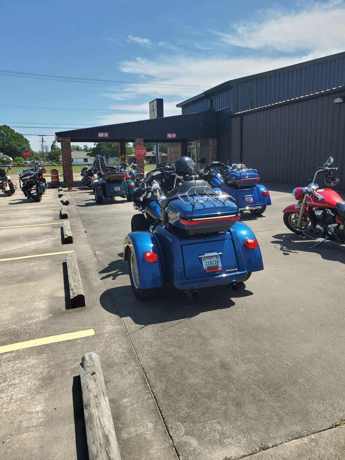 Photos: Beaumont motorcycle group donates to food bank