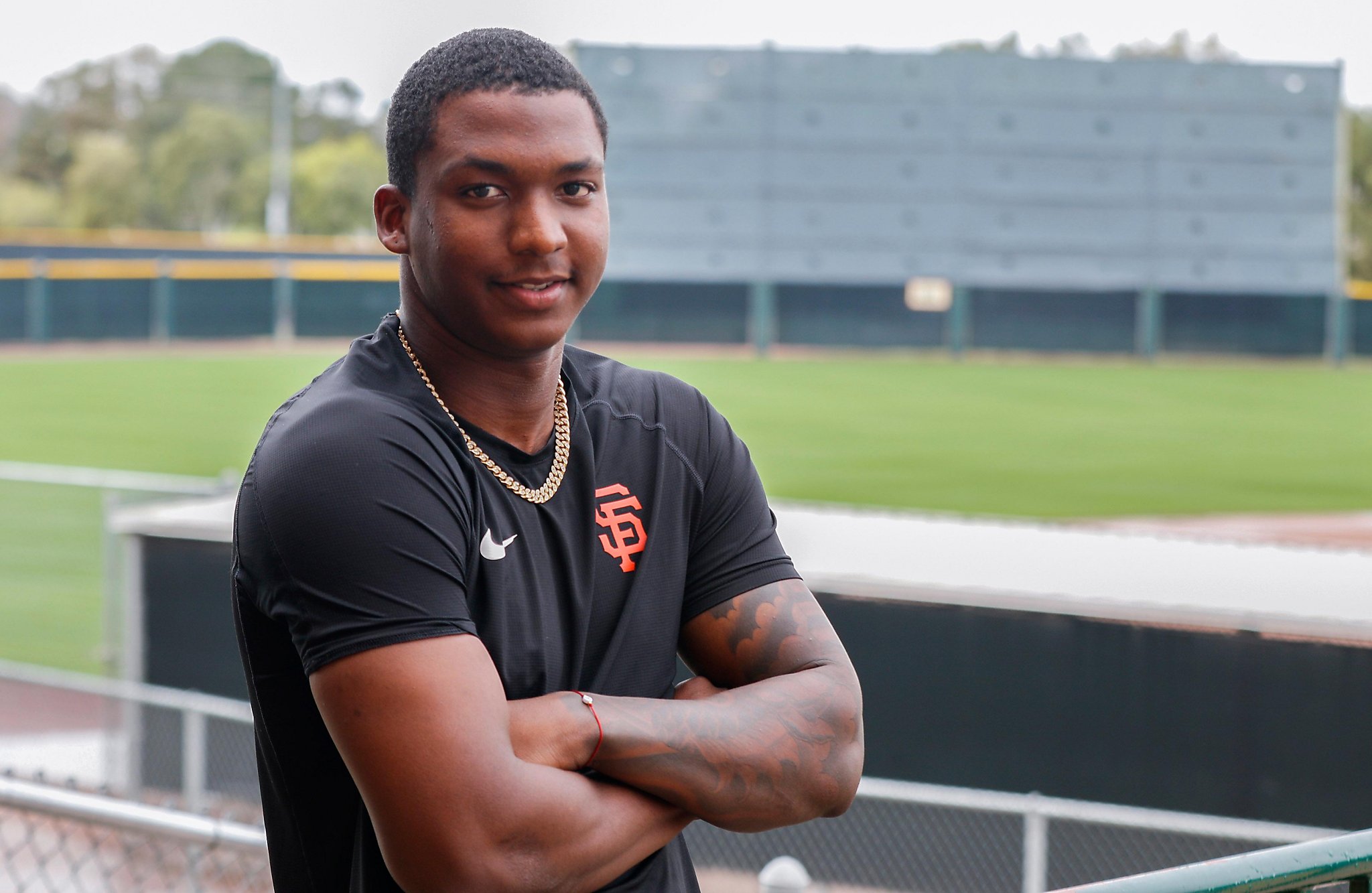 Development for Giants’ top prospect Marco Luciano on hold because of ...