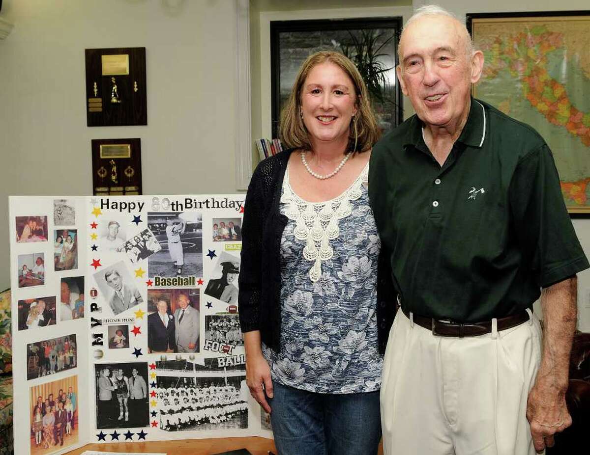 Ex-Yankee Bella celebrates 80th in Greenwich