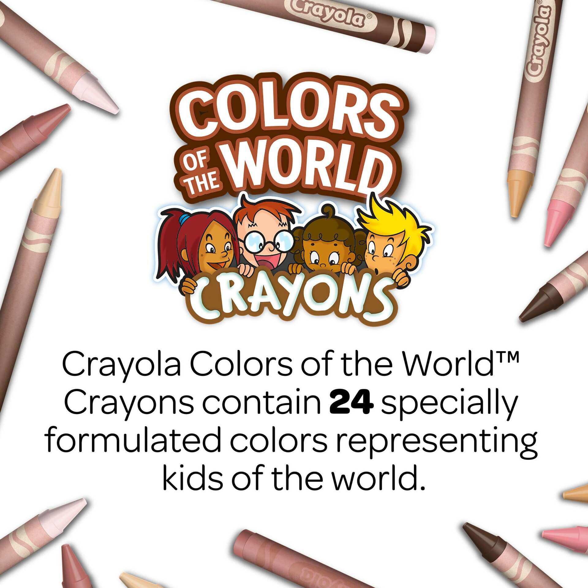 Crayola introduces 'Colors of the World' crayons designed to mirror ...
