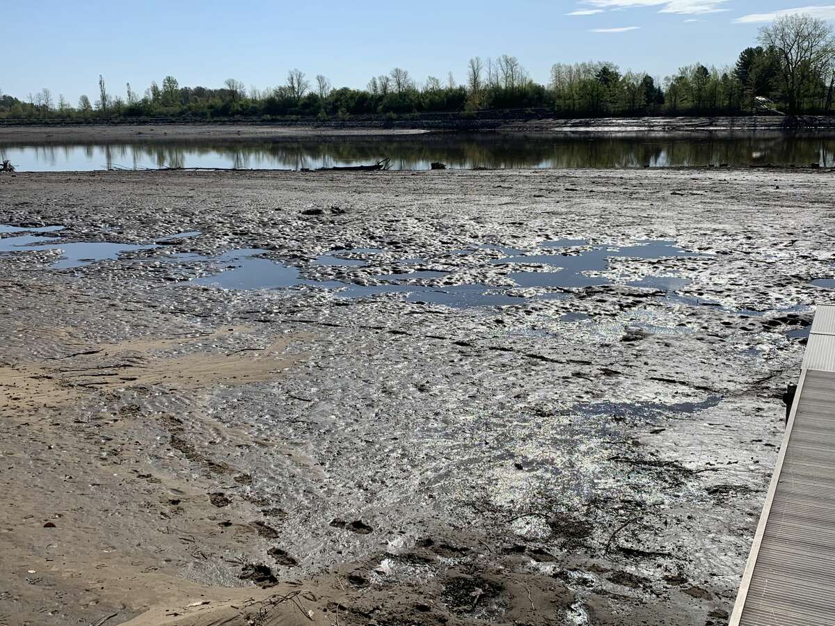 Post-flood images from Wixom Lake area, May 22, 2020