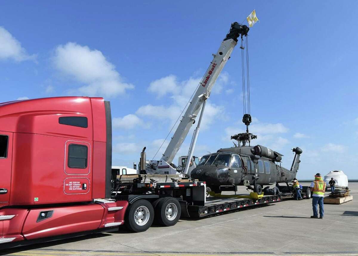 Sikorsky helicopter stripped down in Wichita for 3-D parts
