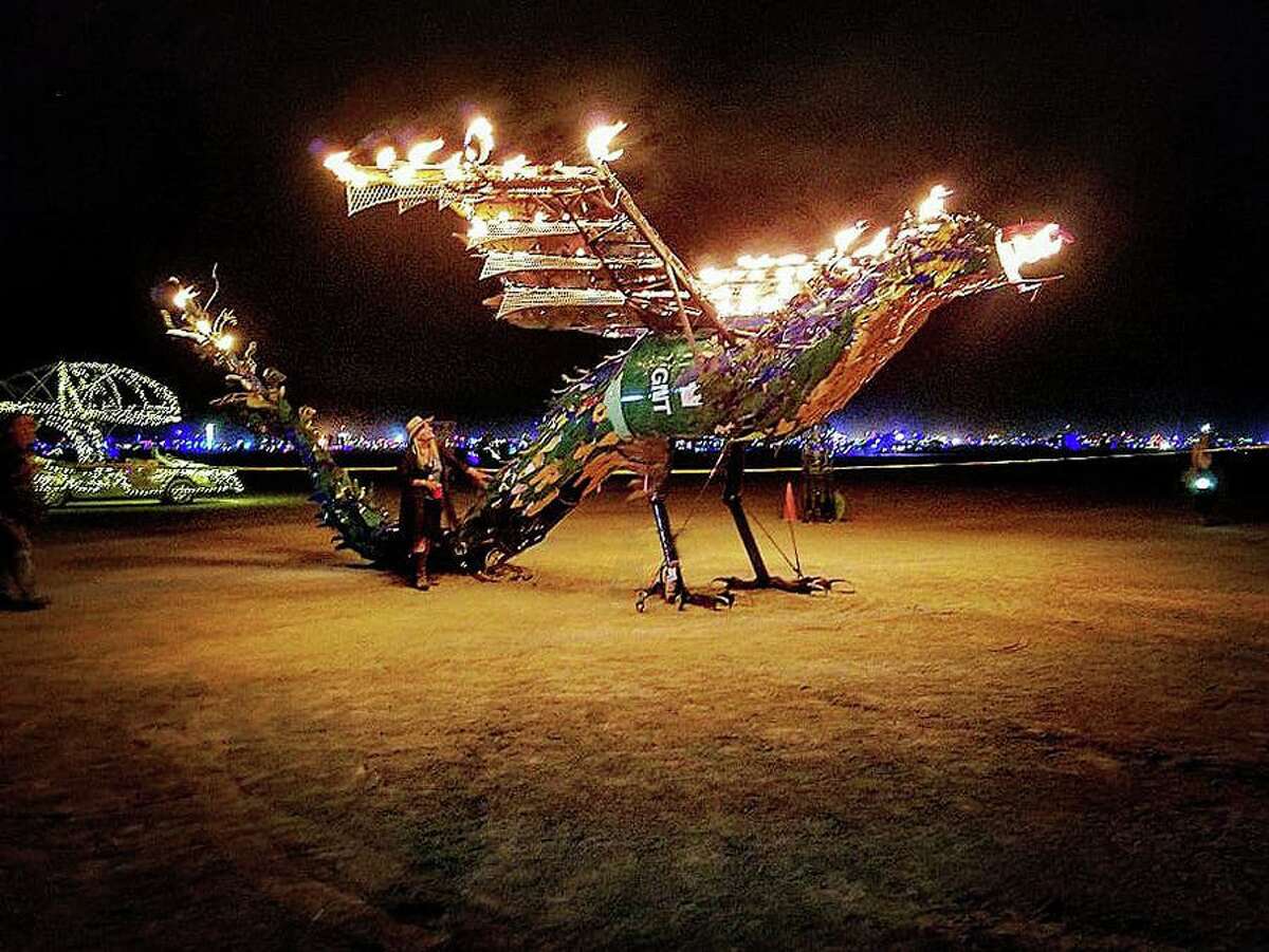 San Antonio artist’s ‘Phoenix’ sculpture rises from the ashes, then ...