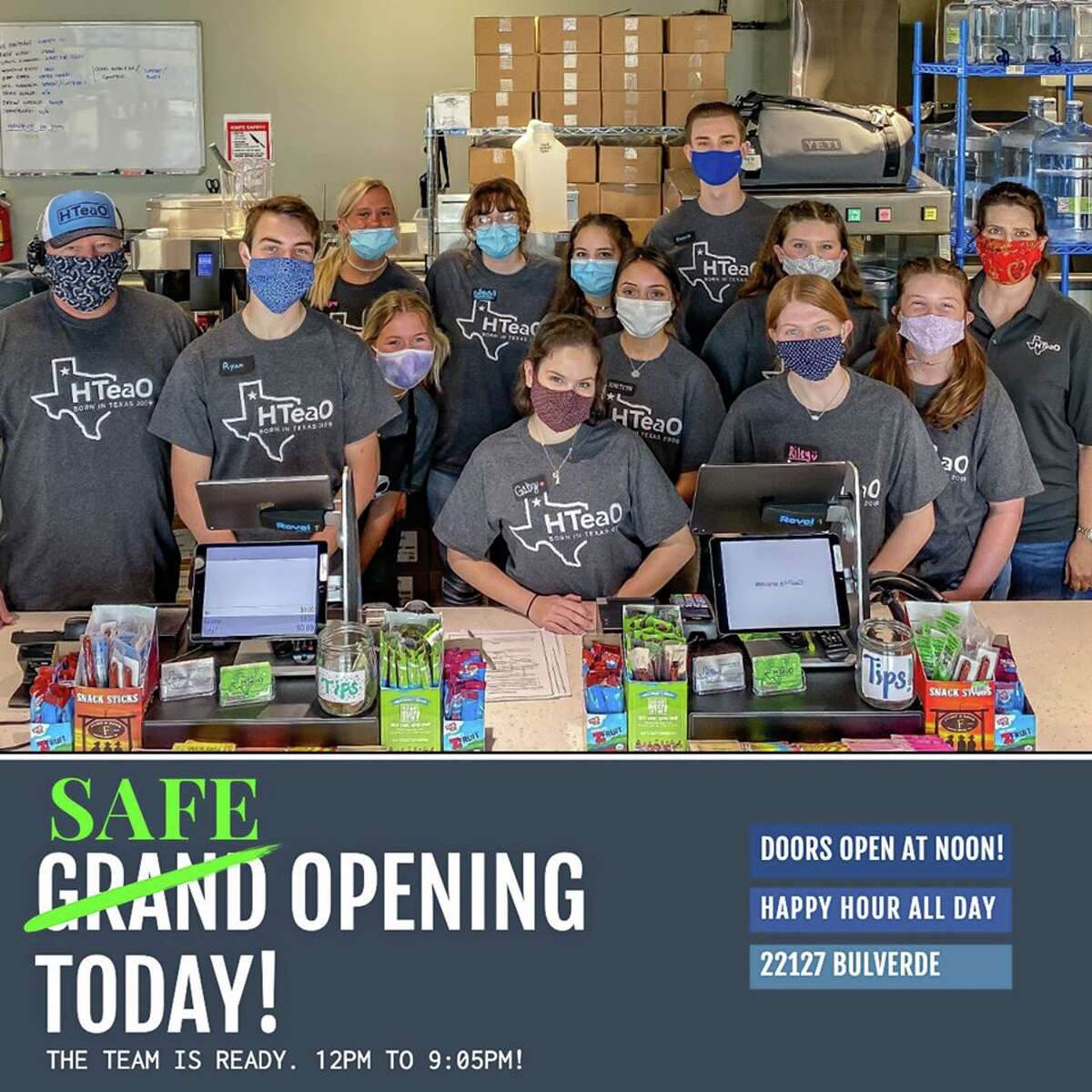 The Texas 'tea playground' with up to 500 possible flavors just opened ...