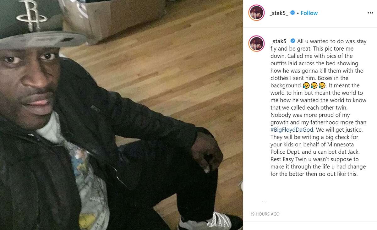 Stephen Jackson mourns loss of close friend George Floyd, who died in ...