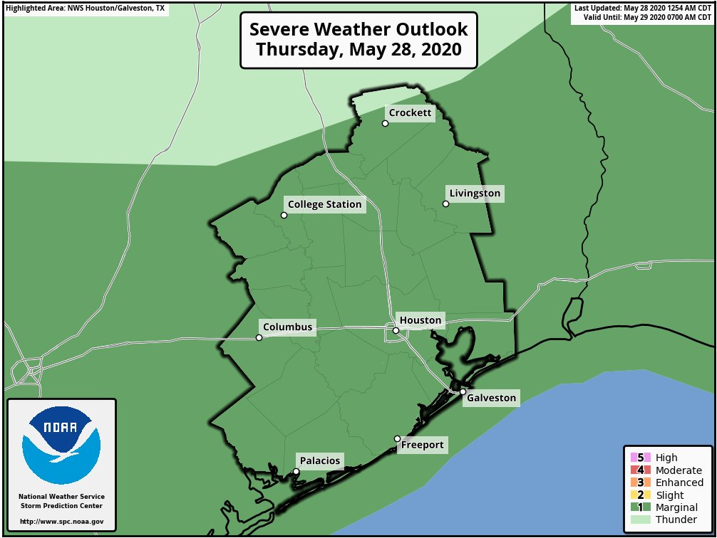 Houston weather: Thunderstorms expected again Thursday, but sunny skies ...