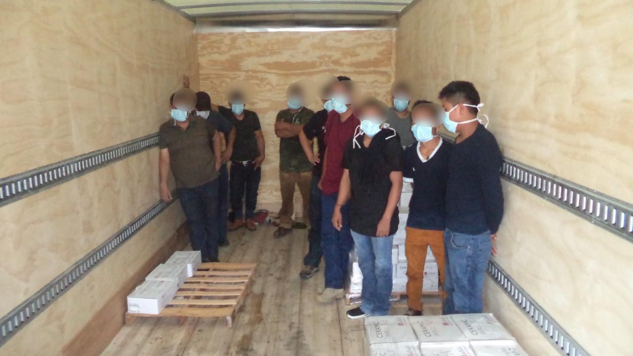 Border Patrol stops two box truck smuggling attempts