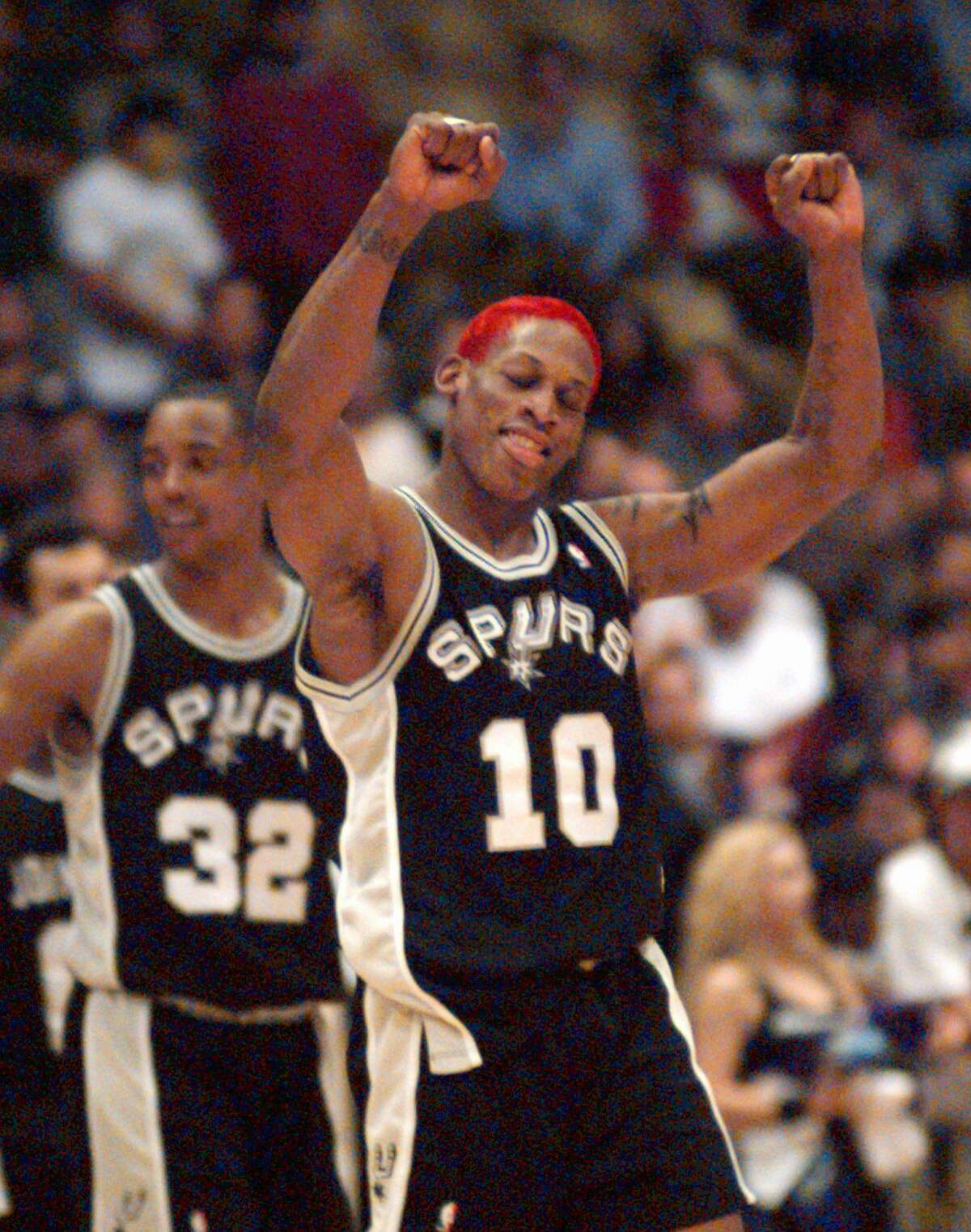 Rebounds, no-shows and Madonna: Reliving Rodman’s two wild years with ...