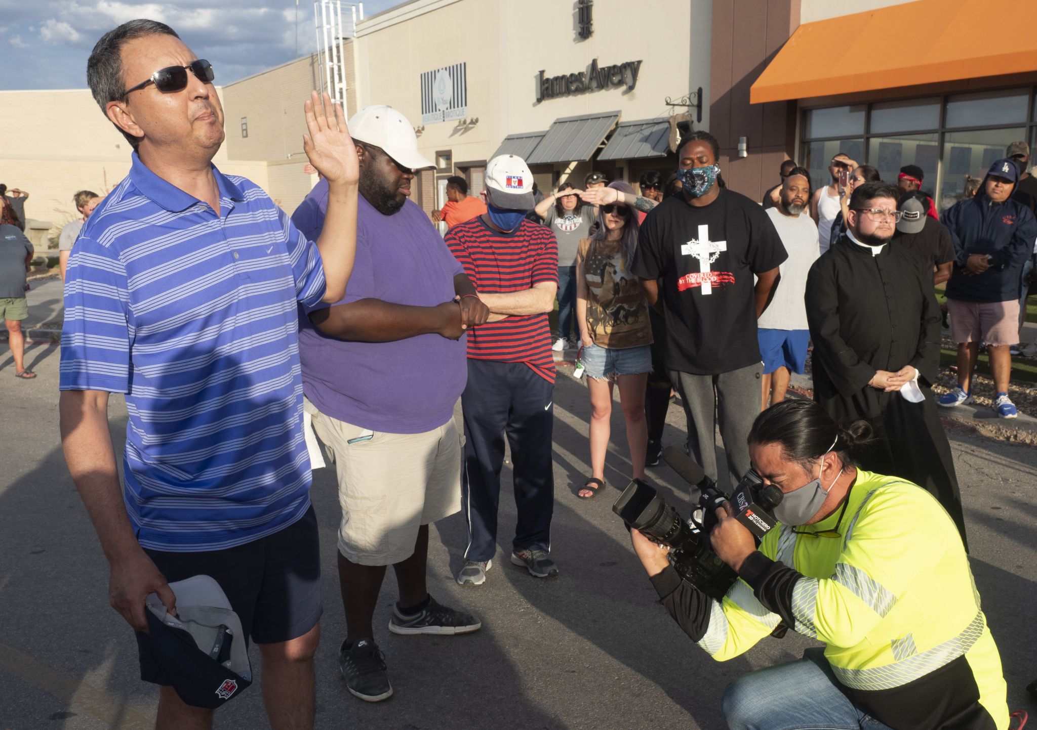 Prayer matters: Priest stands as ‘witness to the values’ he holds