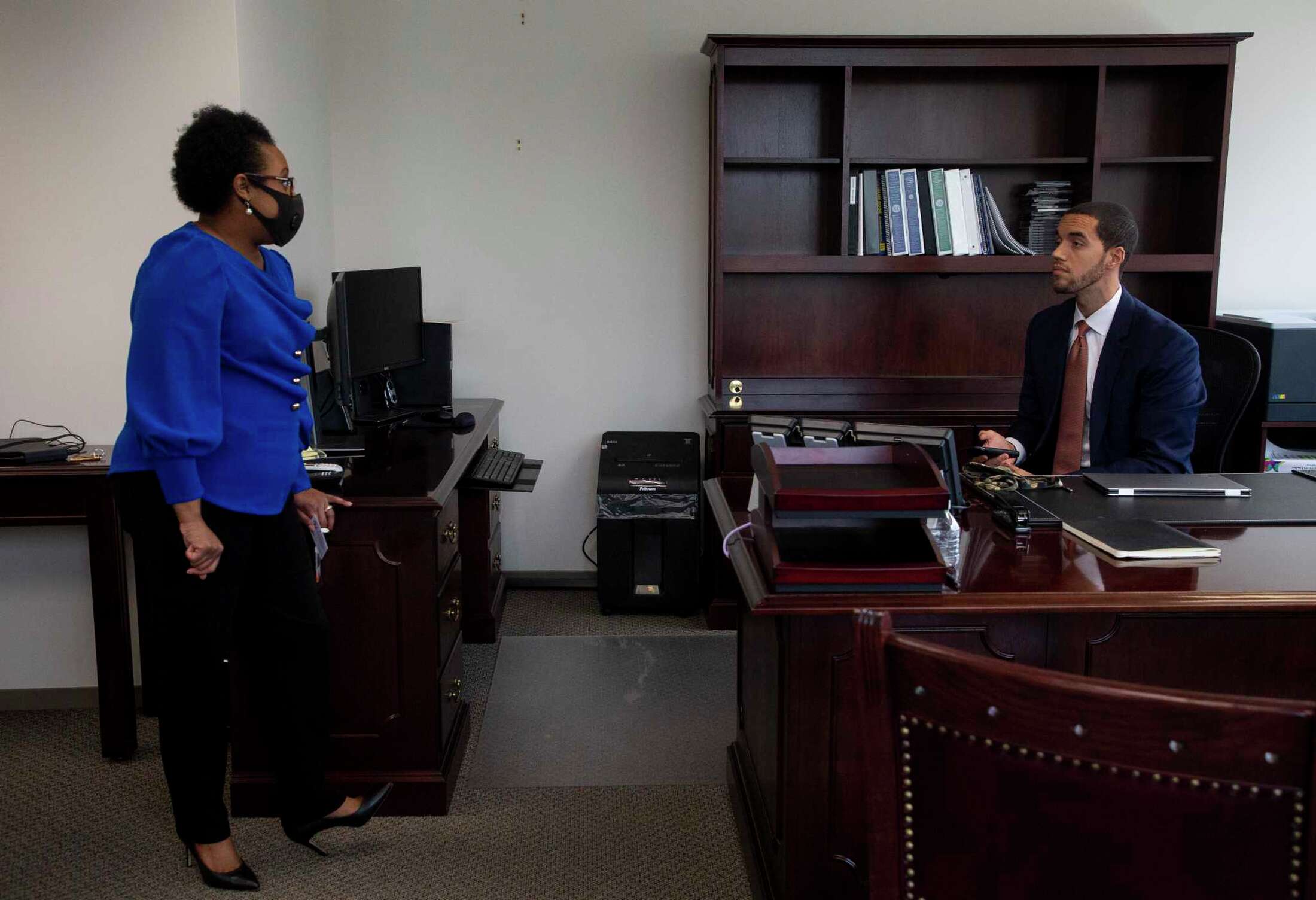 Hollins confident experience will serve him as interim Harris County Clerk
