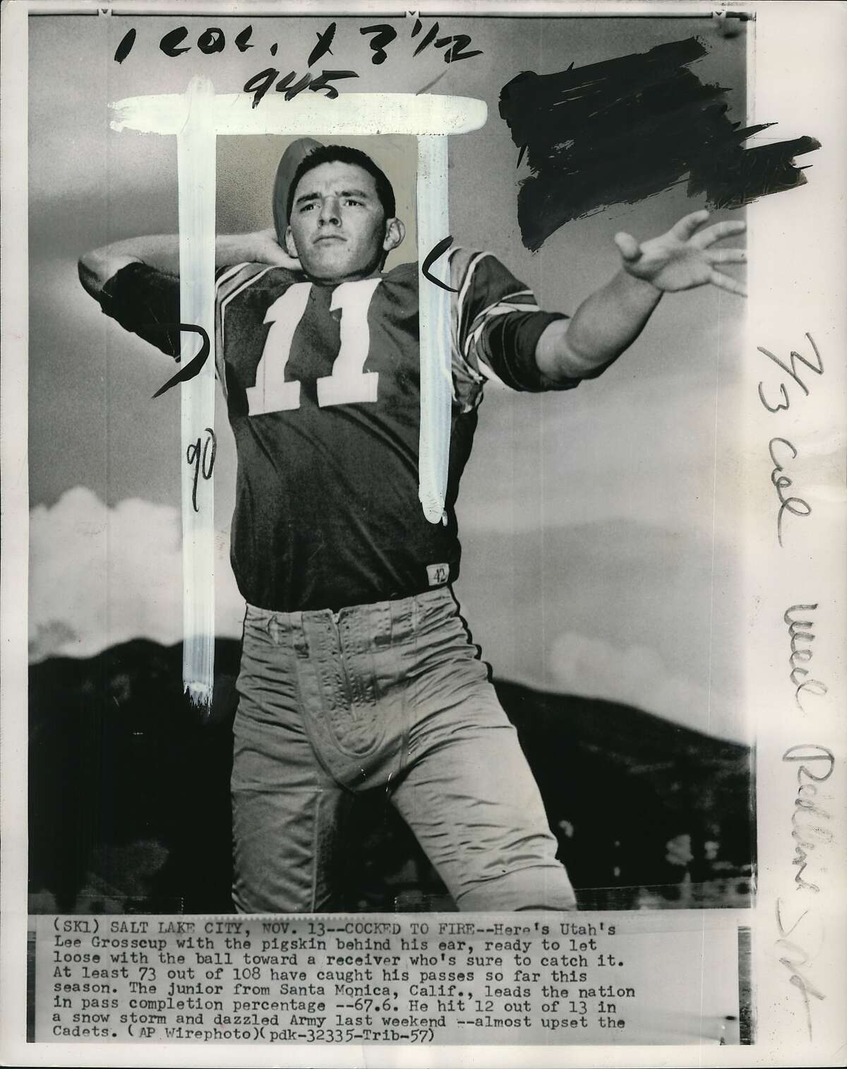 Longtime Cal football broadcaster Lee Grosscup dies at 83