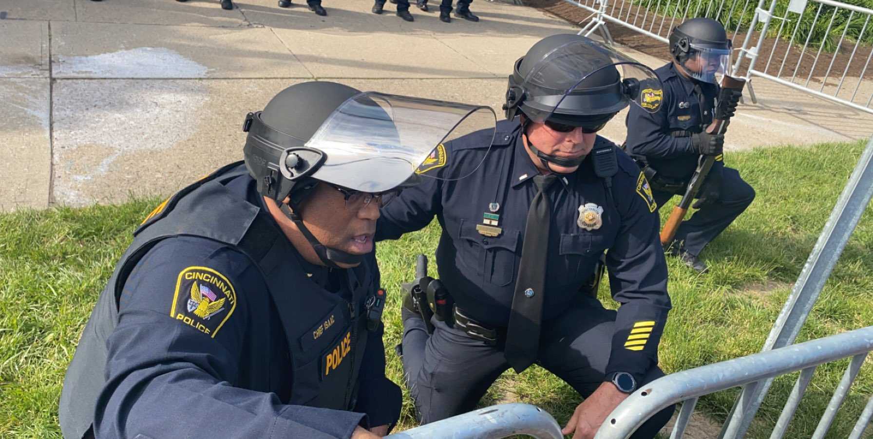 'We stand here just as outraged as they do': Cincinnati police chief ...