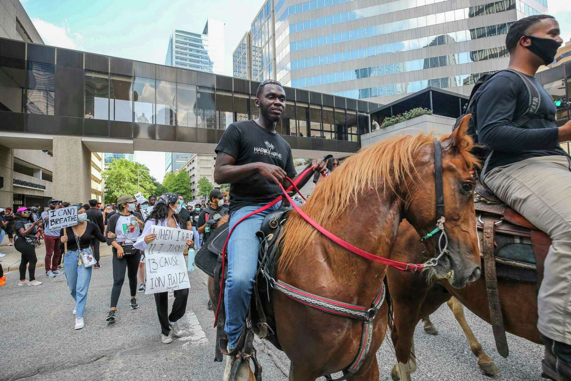 Houston health officials fear George Floyd protest crowds will spur ...