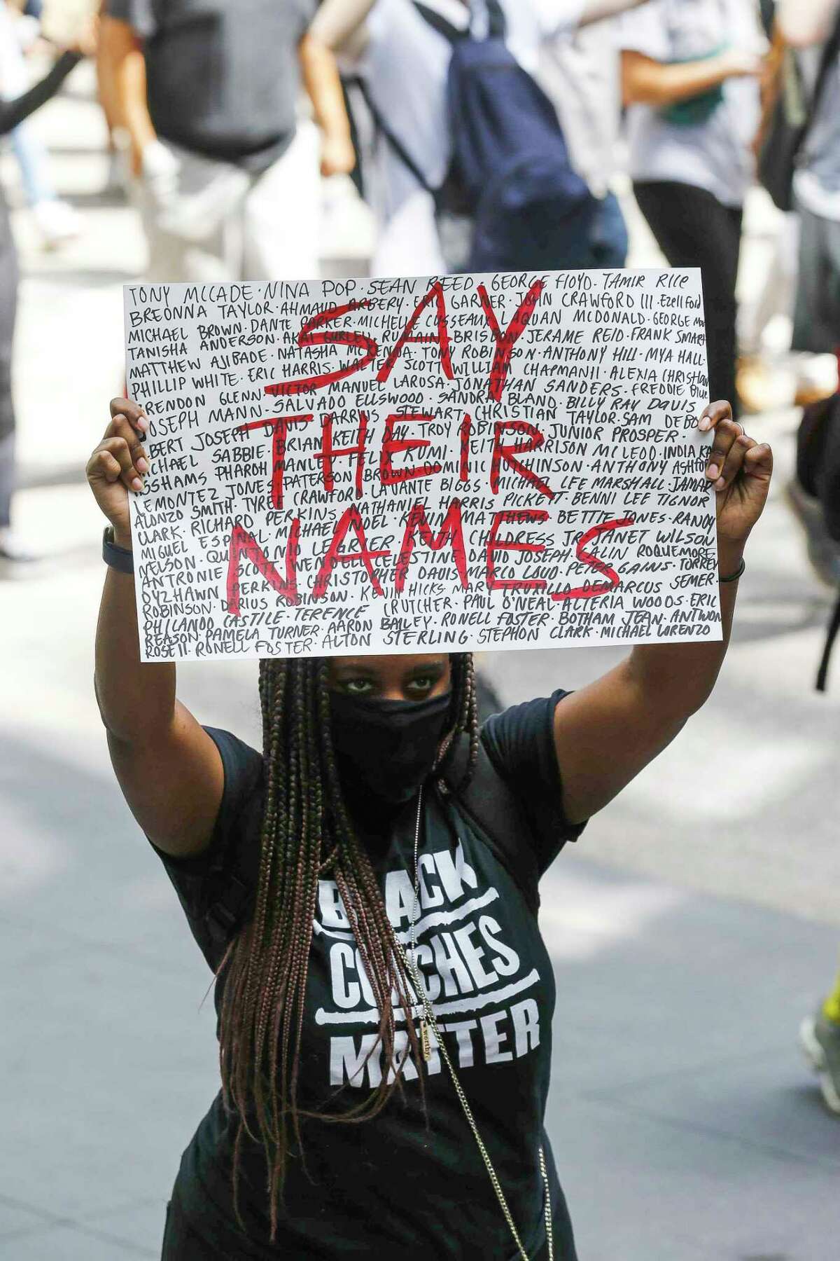 Houston PD arrests more than 200 after downtown rally for George Floyd