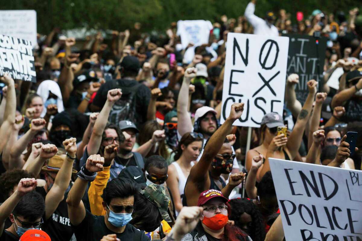 Houston health officials fear George Floyd protest crowds will spur ...