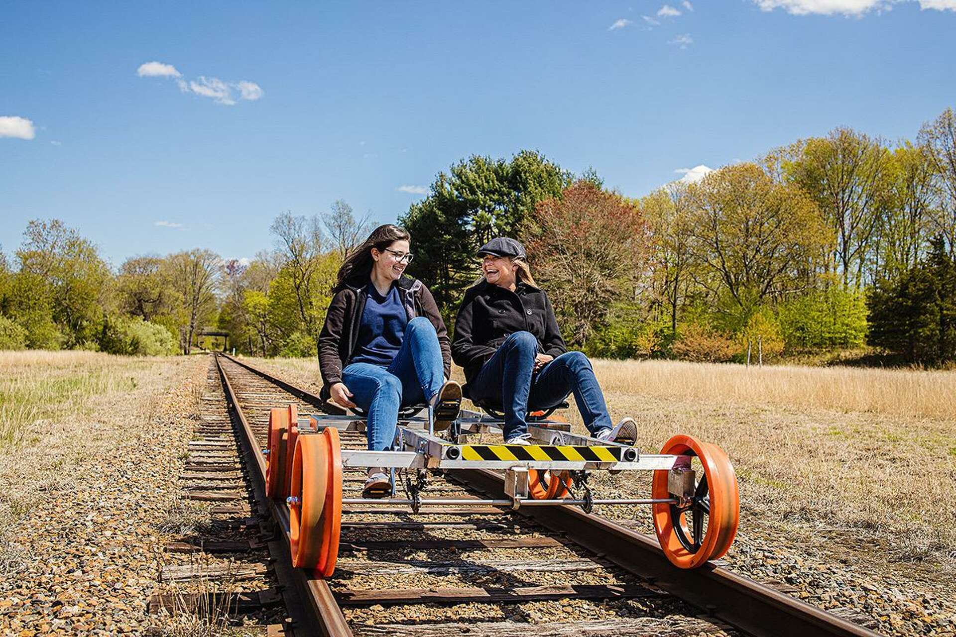 Essex Steam Train is idle but the Rail-Bike is operating through July