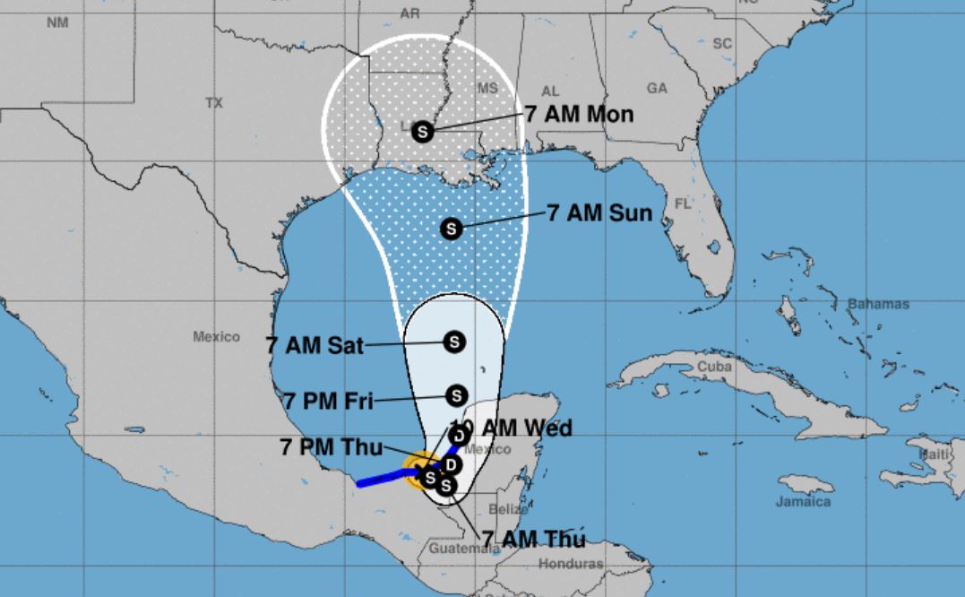 Early models indicate where, when Cristobal will make landfall