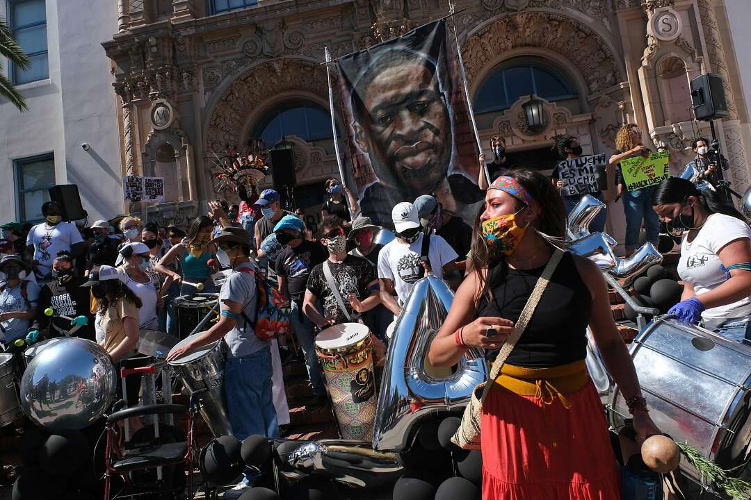 Thousands pack streets of SF’s Mission District in sixth day of protests