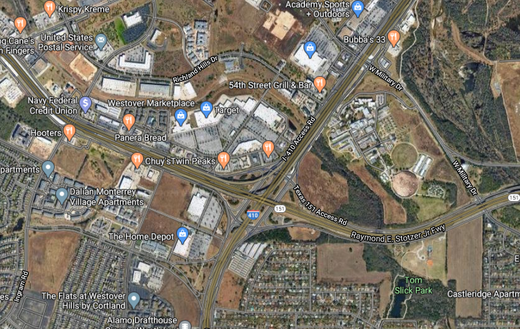 Loop 410 on West Side to experience lane closures Sunday