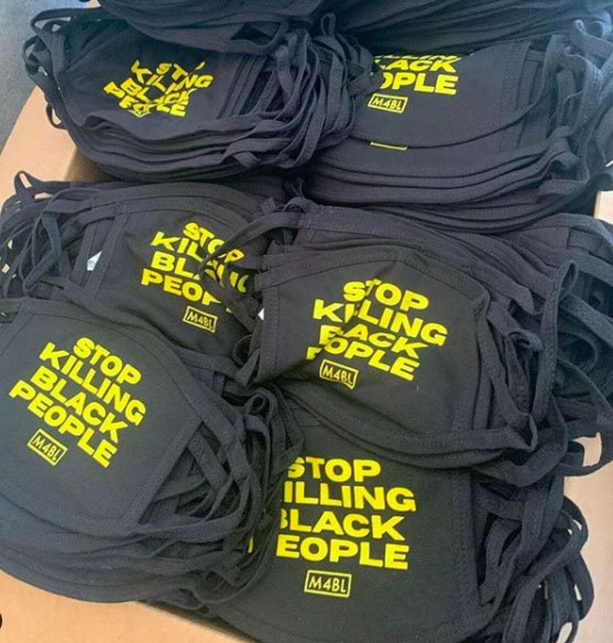 Oakland clothing designers’ ‘Stop Killing Black People’ masks seized by ...