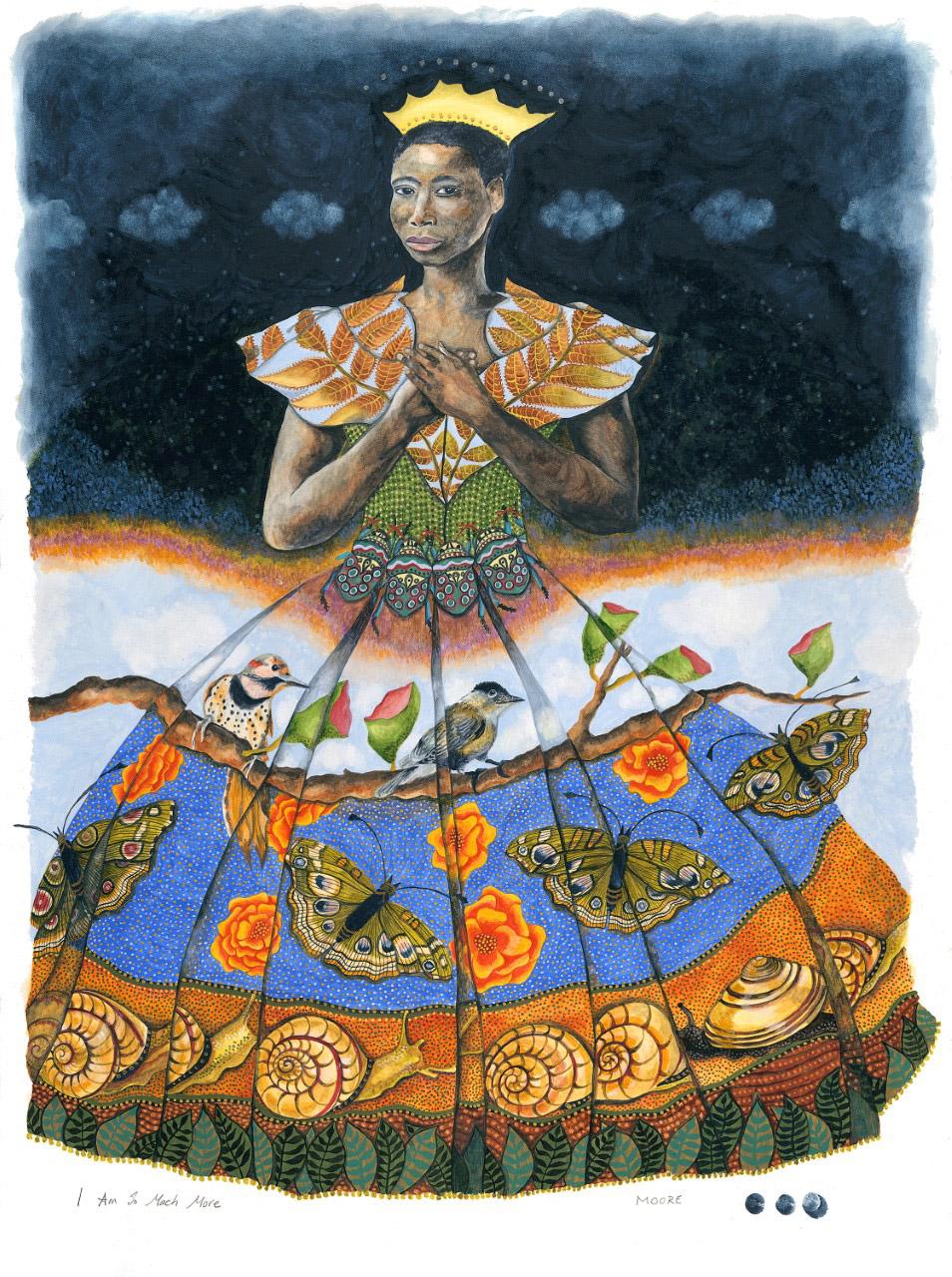 Chameleons and Crayola launched Nancy Moore’s ‘uplifting’ art career